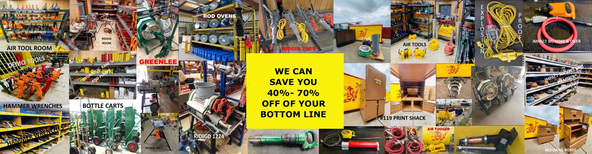 Equipment – MB Tools